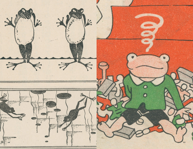 Anthropomorphic Japan - The Frogs | paperback published by 50 Watts ...