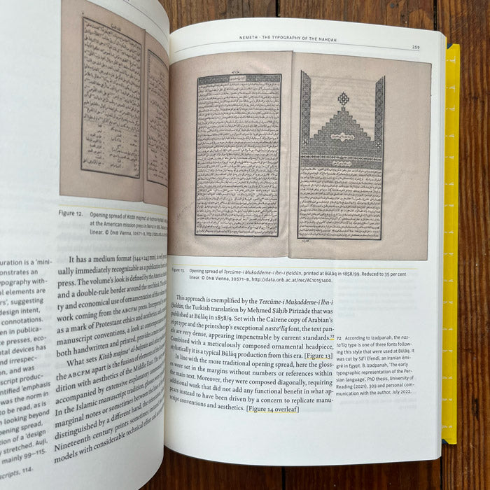 Arabic Typography - History and Practice, by Titus Nemeth – 50 Watts Books