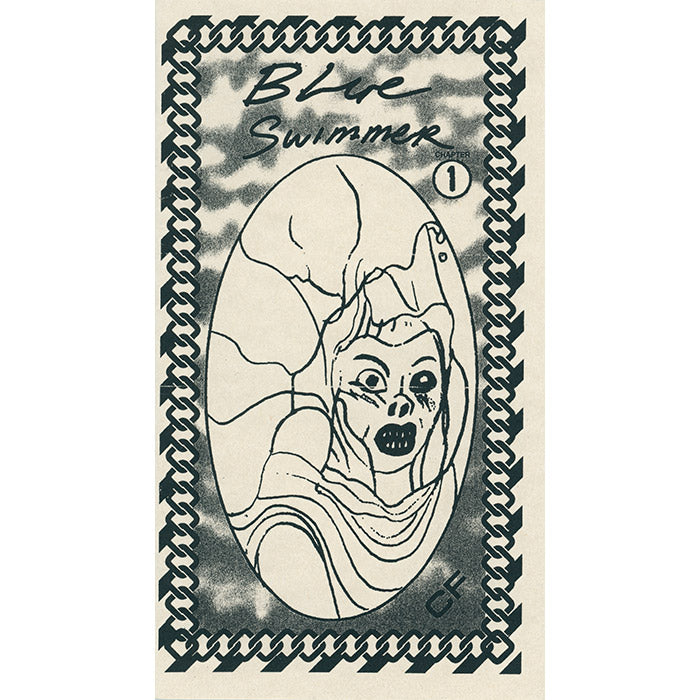 Blue Swimmer comic by CF – 50 Watts Books