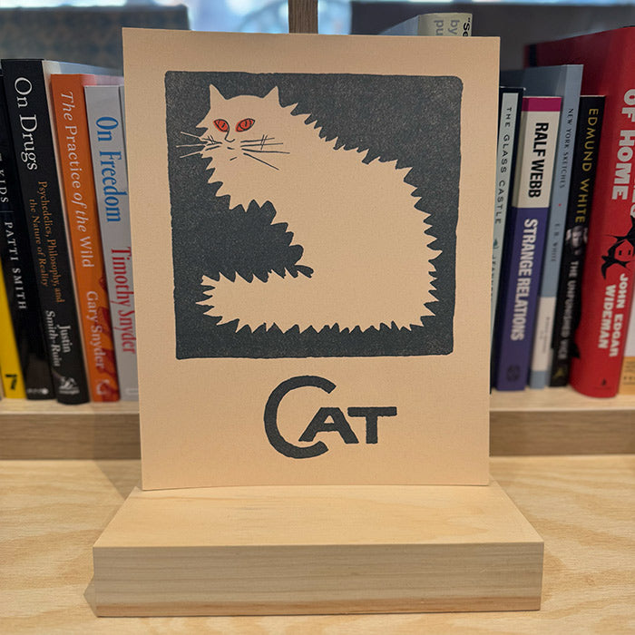 Print - Orange-Eye Cat – 50 Watts Books