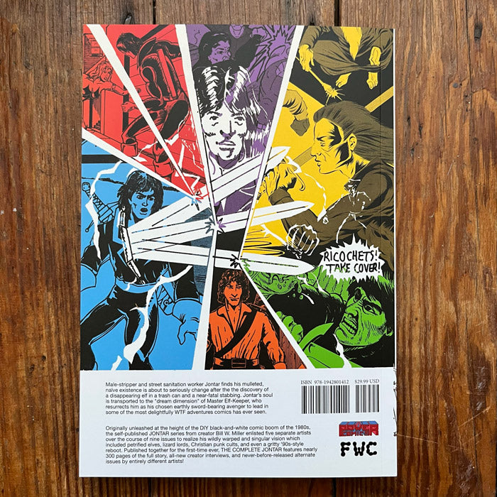 The Complete Jontar comics by Bill Miller | Floating World – 50 Watts Books