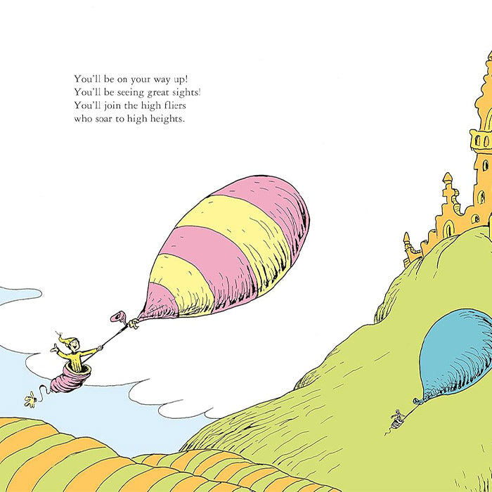 Oh, the Places You'll Go! by Dr. Seuss – 50 Watts Books