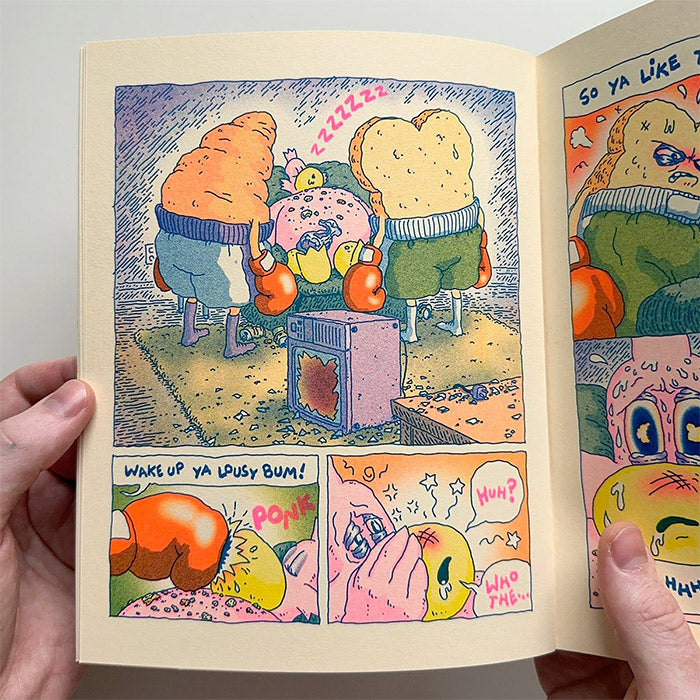 Duck Comics Vol. 2 by Ian Mackay | risograph comic – 50 Watts Books