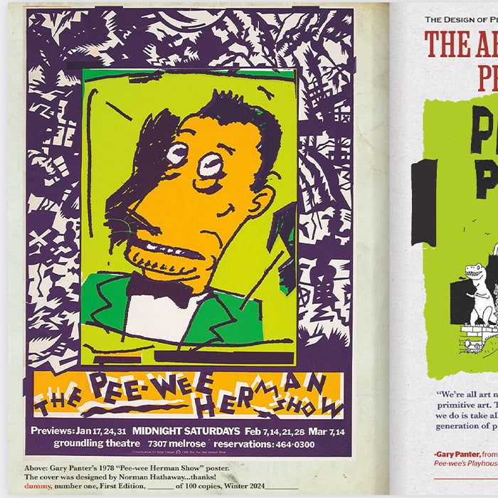 Dummy #1 - The Art of Pee-Wee's Playhouse – 50 Watts Books