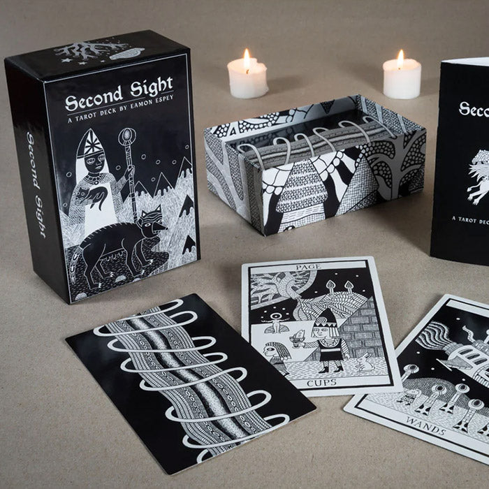 Second Sight Tarot Deck by Eamon Espey – 50 Watts Books