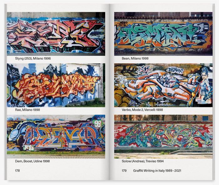 Graffiti Writing in Italy 1989-2021 – 50 Watts Books