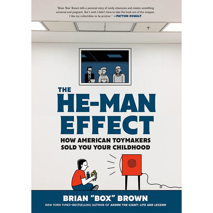 The He-Man Effect (light wear) - Brian "Box" Brown – 50 Watts Books
