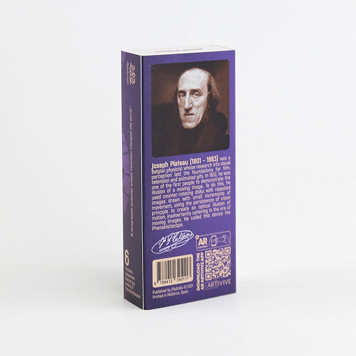 Joseph Plateau Flipbook - The Pioneer of the Moving Image | flipboku ...