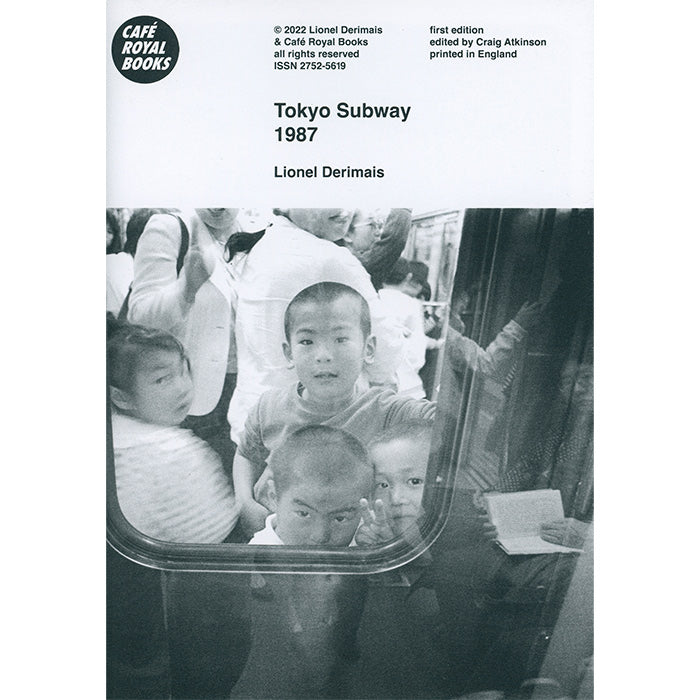 Tokyo Subway 1987 - Lionel Derimais | Cafe Royal photozine – 50 Watts Books