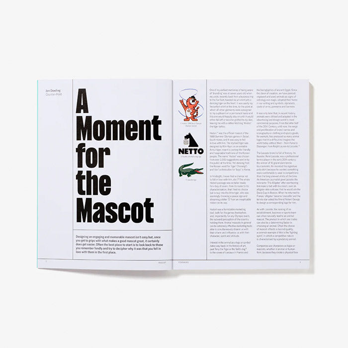 Mascot - Mascots in Contemporary Graphic Design | Counter-Print – 50 ...