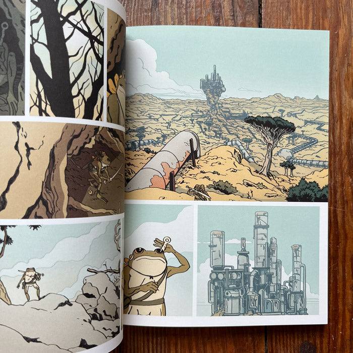 A Frog in the Fall by Linnea Sterte - PEOW – 50 Watts Books