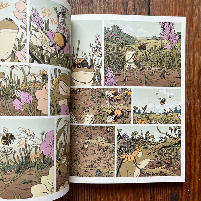 A Frog in the Fall by Linnea Sterte - PEOW – 50 Watts Books