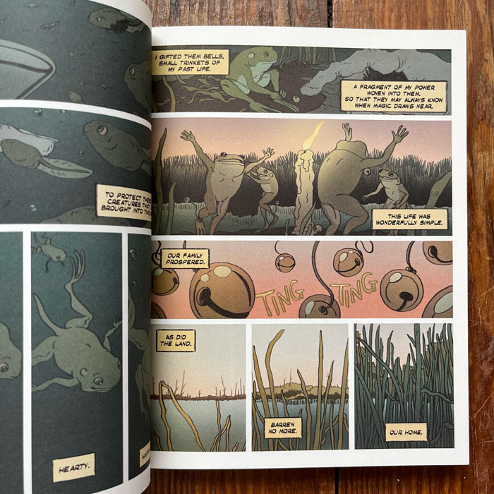 A Frog in the Fall by Linnea Sterte - PEOW – 50 Watts Books