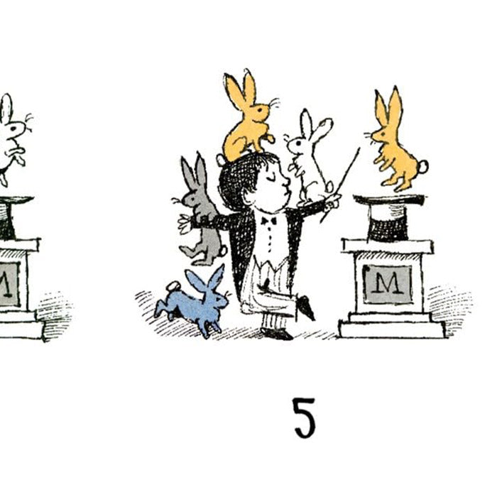 Ten Little Rabbits picture book by Maurice Sendak – 50 Watts Books