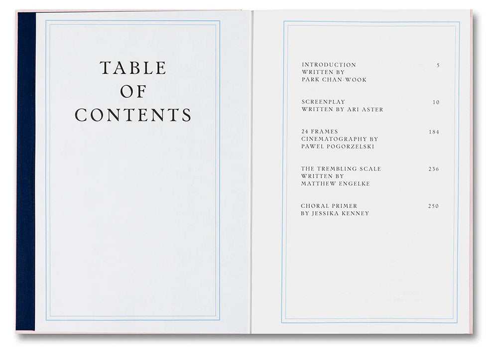 Midsommar Screenplay Book - Ari Aster - A24 – 50 Watts Books