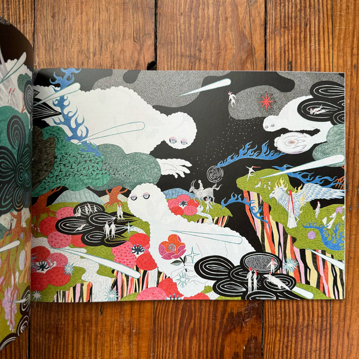 Mokumoku, a book by the Japanese artist Maruu – 50 Watts Books