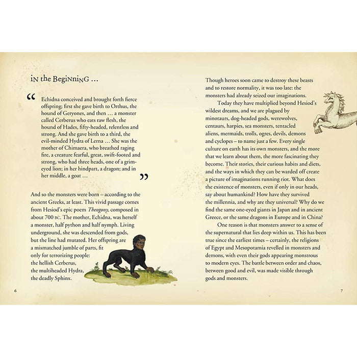 Monsters - A Bestiary of the Bizarre - Christopher Dell – 50 Watts Books