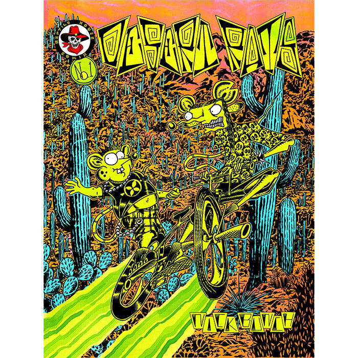 Desert Rats comic by Nick Bunch | Reptile House Comix – 50 Watts Books