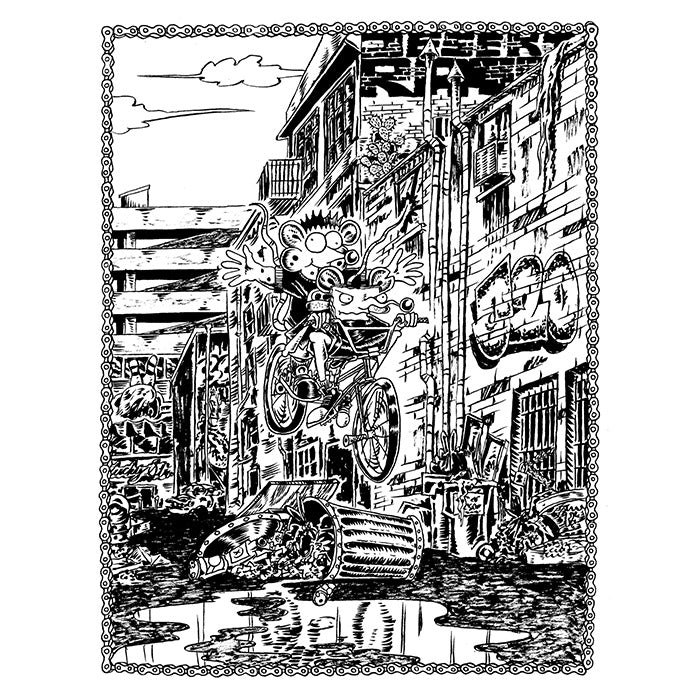 Desert Rats comic by Nick Bunch | Reptile House Comix – 50 Watts Books