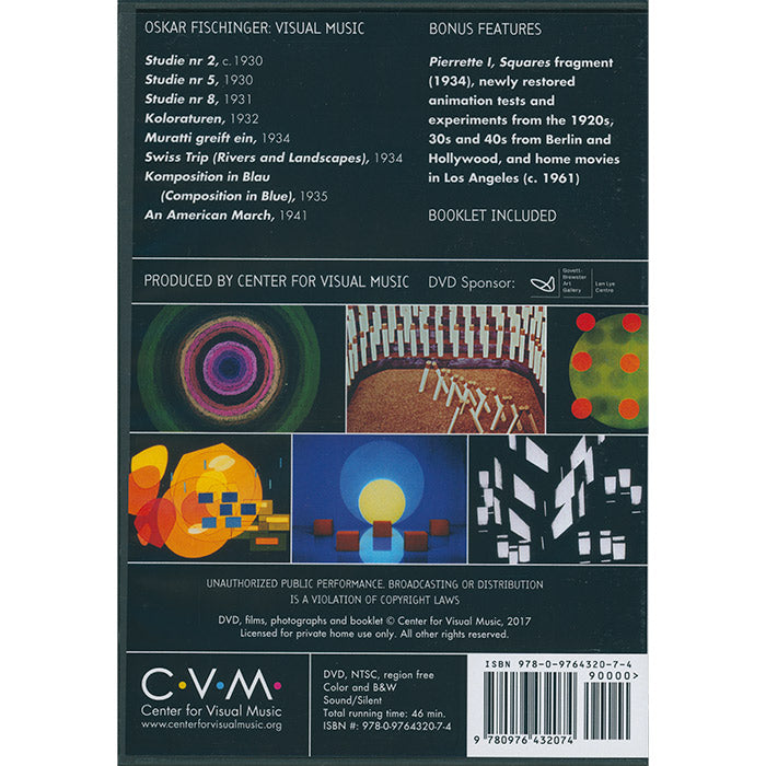 Oskar Fischinger - Visual Music (DVD) – 50 Watts Books