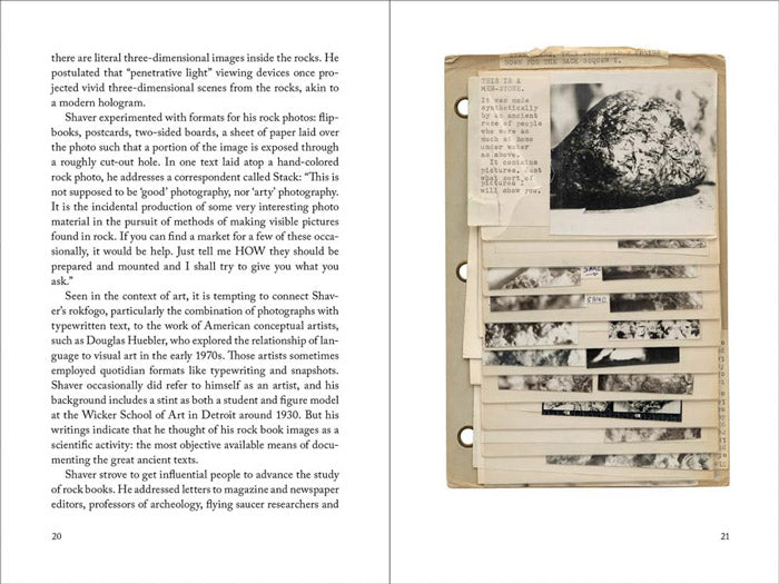 Richard Sharpe Shaver - Some Stones Are Ancient Books – 50 Watts Books