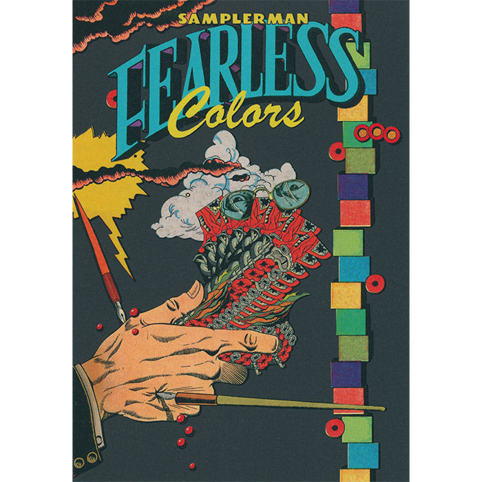 Fearless Colors by Samplerman | psychedelic collage artist – 50 Watts Books