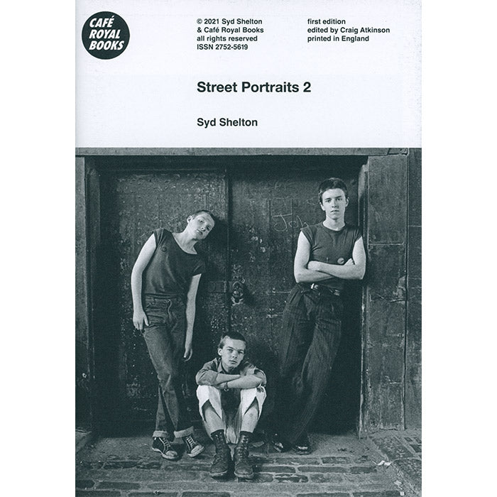 Street Portraits 2 - Syd Shelton | Cafe Royal – 50 Watts Books