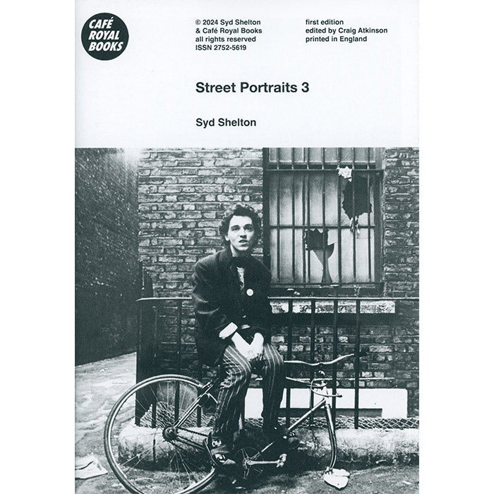 Street Portraits 3 - Syd Shelton | Cafe Royal – 50 Watts Books