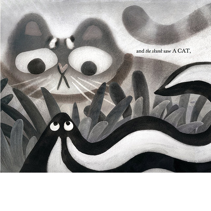 They All Saw A Cat - Brendan Wenzel – 50 Watts Books