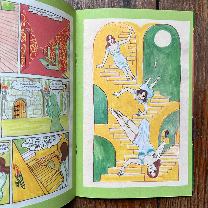 Whispered Words comic by David Enos – 50 Watts Books