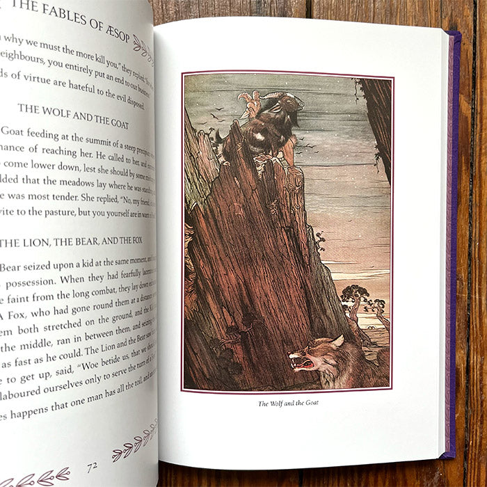 The Fables of Aesop - illustrated by Edward J. Detmold – 50 Watts Books