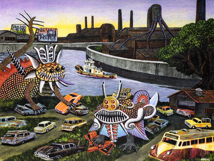 Large Technicolor Monster Book - Imiri Sakabashira – 50 Watts Books