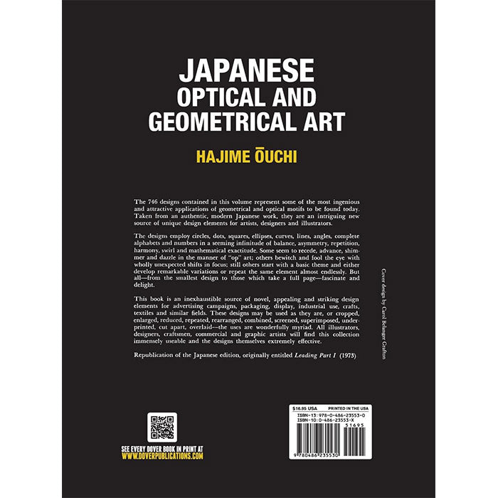 Japanese Optical and Geometrical Art - Hajime Ouchi – 50 Watts Books
