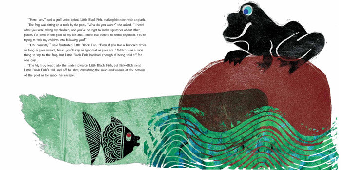 The Little Black Fish - Samad Behrangi and Farshid Mesghali – 50 Watts ...