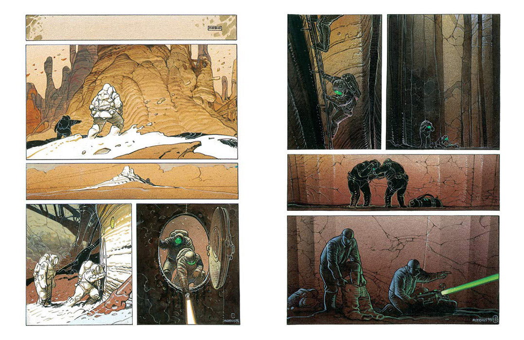 Moebius Library - The Art of Edena – 50 Watts Books