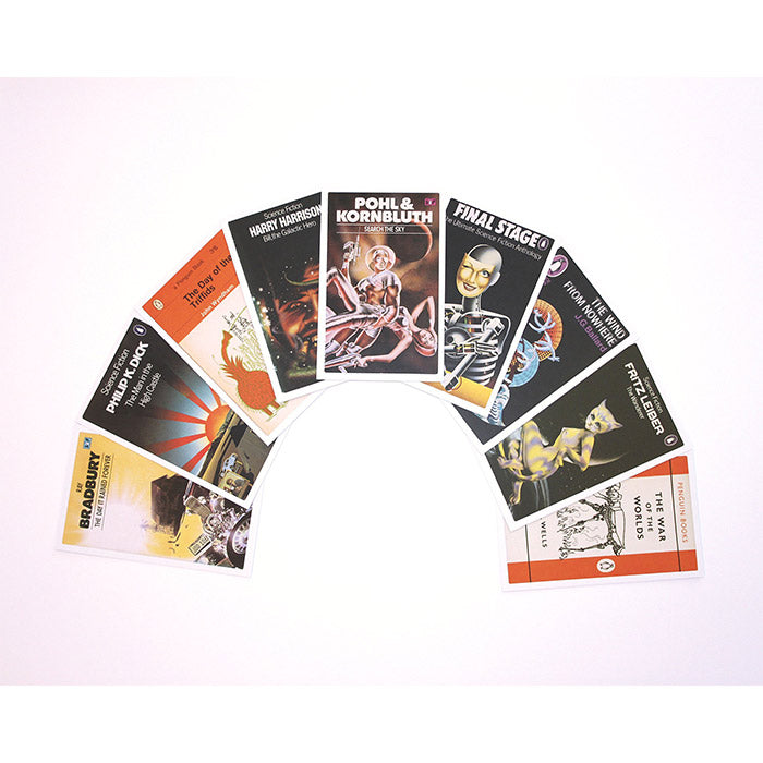 Penguin Science Fiction Postcards | 100 vintage book cover designs – 50 ...