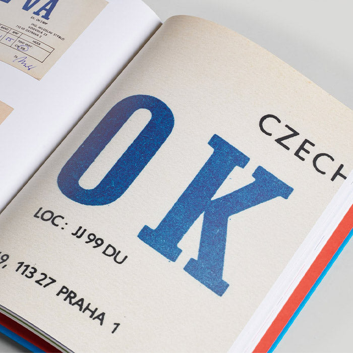 QSL? (Art book collection of QSL radio cards) – 50 Watts Books