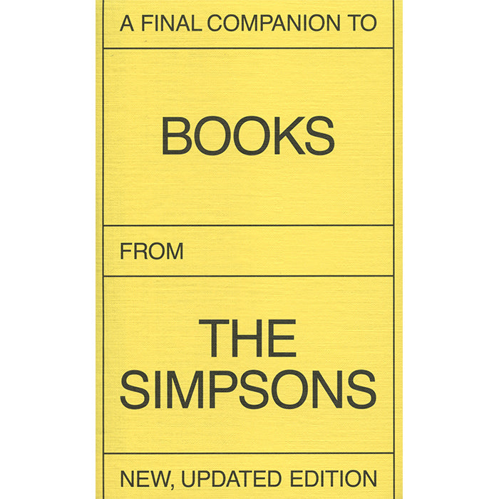 A Final Companion to Books from The Simpsons – 50 Watts Books
