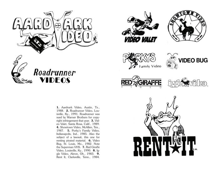 Videoland - A Visual Catalog of American Video Store Logos, 1980-1995 ...